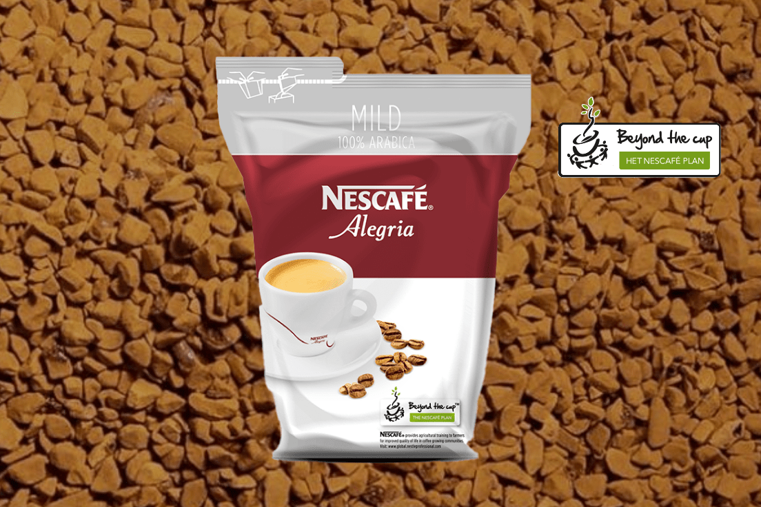 NESCAFÉ Alegria Mild instant koffie vind je bij KoffiePartners
